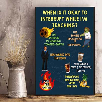 When is It Okay to Interrupt While I'm Teaching-VT0705