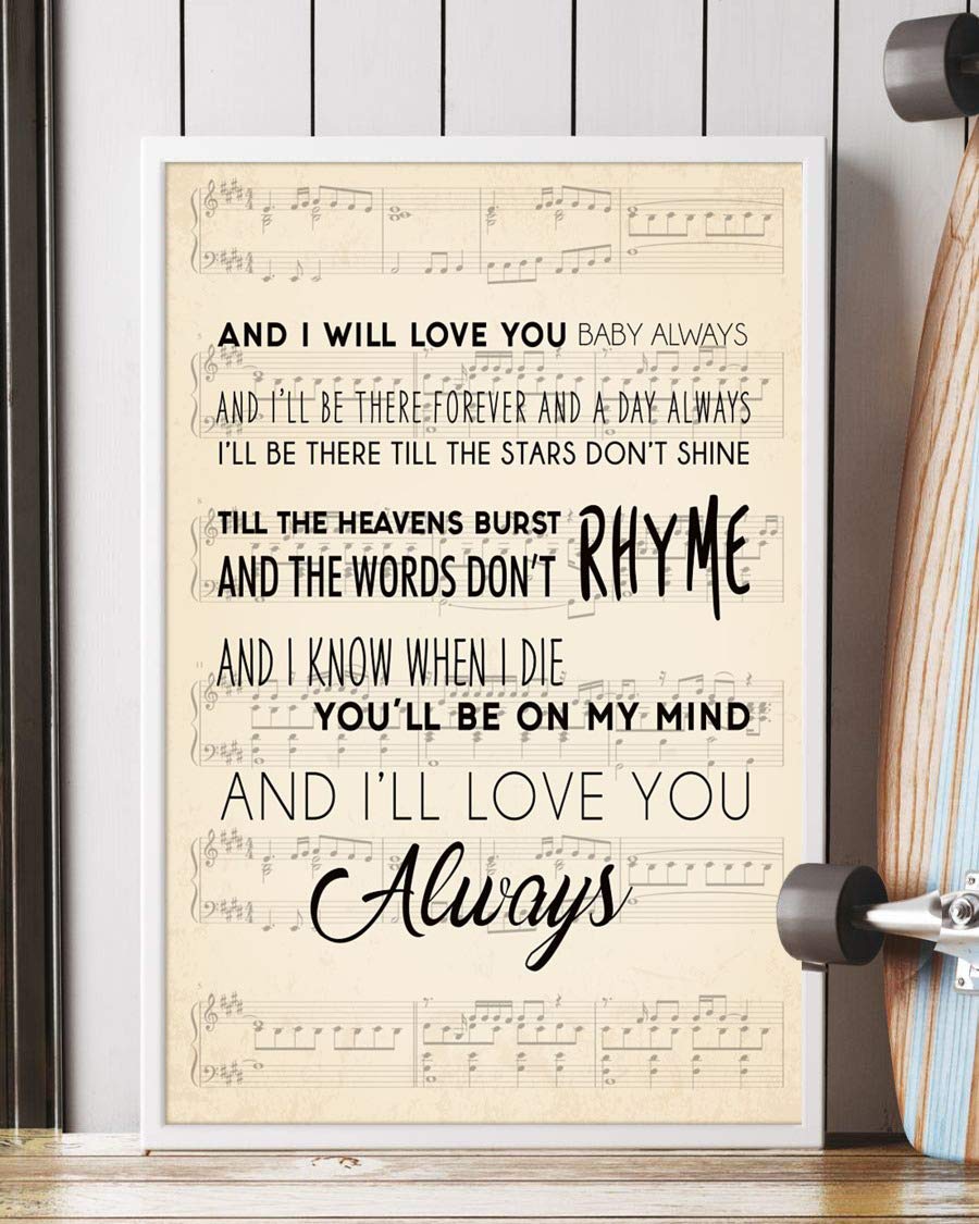 Always Song Lyrics Portrait